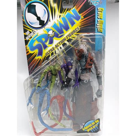 購斯特全新未拆 Spawn8代 盜墓者 閃靈悍將 麥法蘭 Mcfarlane 美式 掛卡 吊卡 盒裝 精裝盒 蝦皮購物