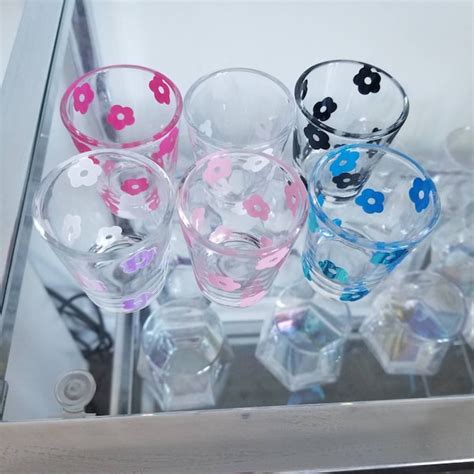 Shot Glass Bundle Set Of 4 Or 6 Shot Glasses Custom Shot Glasses Cherry