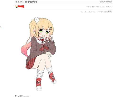 갑자기 이 글이 보고 싶어졌어 버튜버 에펨코리아