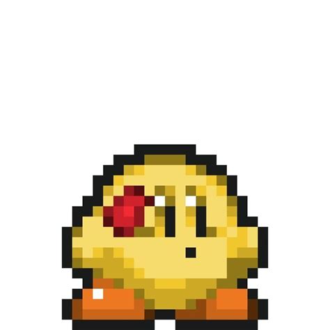 16 Bit Yellow Kirby Amino