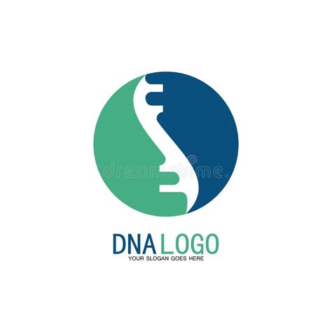 Ontwerpsjabloon Voor Dna Vectorlogo Modern Medisch Logo Symbool Voor