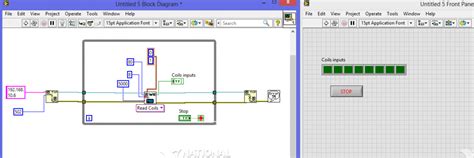 Modbus Connection Through Ethernet Using The Ni Modbus Library Remote