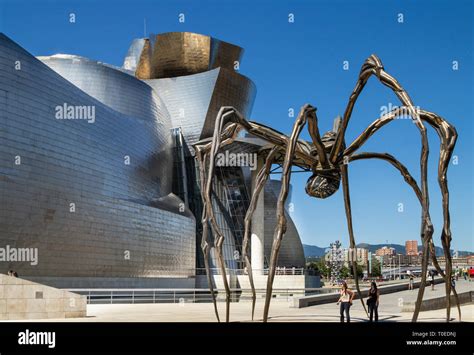 The Spider Sculpture Maman By Louise Bourgeois Guggenheim Museum Bilbao