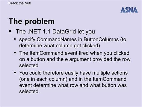 Fixing An Annoying Gridview Problem Ppt Free Download