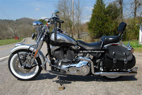 2003 Harley Davidson 100th Anniversary Heritage Springer Flstsi Pristine