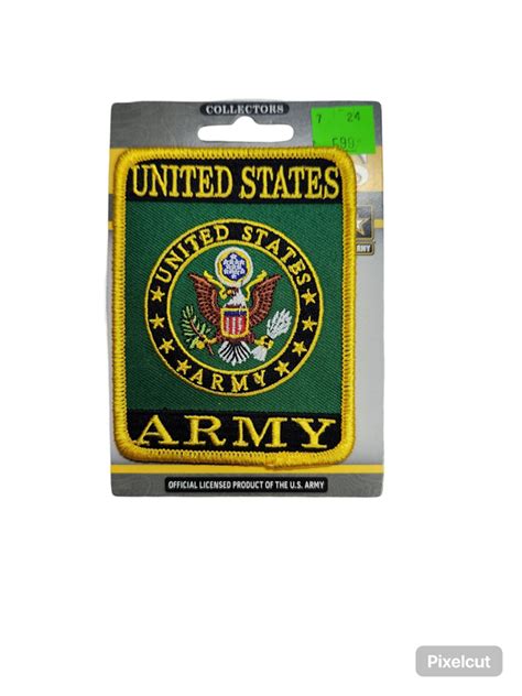 Army Symbol Rect Patch