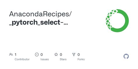 GitHub AnacondaRecipes Pytorch Select Feedstock