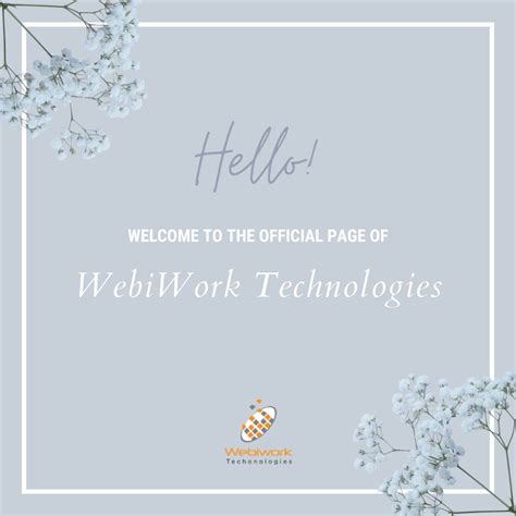 Webiwork Technologies Pvt Ltd On Linkedin Software