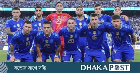 ৩ জনকে বাদ দিয়ে আর্জেন্টিনার কোপা স্কোয়াড ঘোষণা