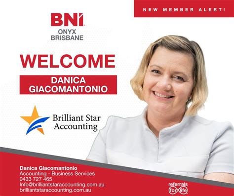 Bni Brisbane North On Linkedin 🚨 New Member Alert 🚨 Bni Onyx Has
