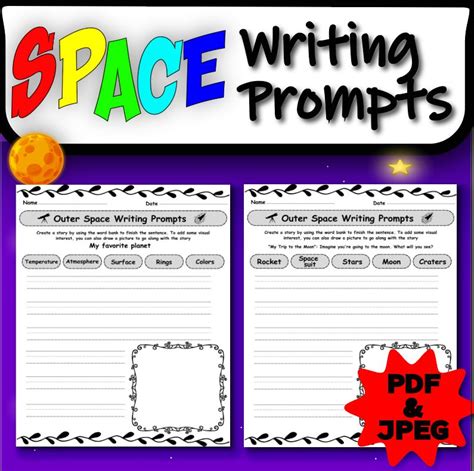 Space Writing Prompts Made By Teachers