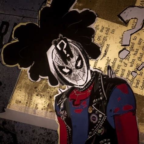 Hobie Brown Across The Spiderverse Spider Punk Spiderman Art