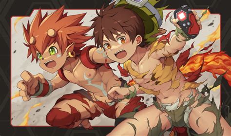 Daikung Flamon Kanbara Takuya Digimon Digimon Frontier Absurdres