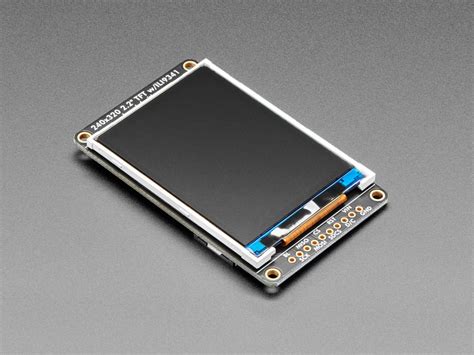 22 18 Bit Color Tft Lcd Display With Microsd Card Breakout Eyespi Connector Id 1480