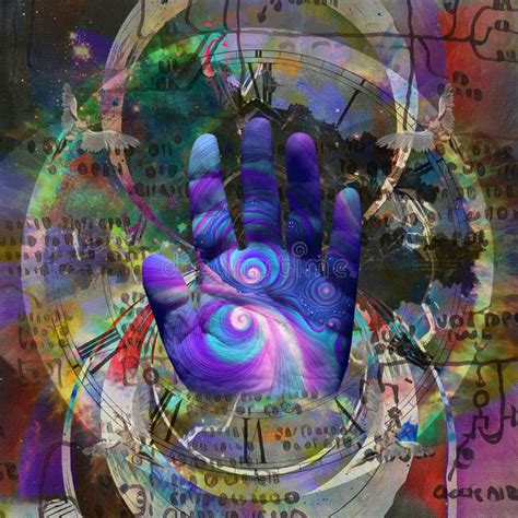 Main De Cr Ateur Illustration Stock Illustration Of Machine