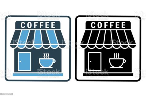 커피숍 아이콘 그림입니다 커피 요소와 관련된 아이콘입니다 단색 아이콘 스타일입니다 간단한 벡터 디자인 편집 가능 0명에 대한 스톡 벡터 아트 및 기타 이미지 Istock