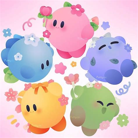 Laya ༉‧₊˚ Shopcommissions Open 🌷 Puffychii On X Kirby Character