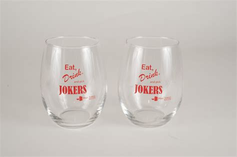 Stemless Wine Glass Set Of 2 Mahjongg Maven And Games