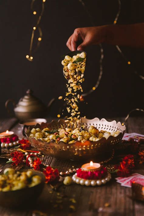 Chivda Healthy Indian Snack Diwali Sna Cks