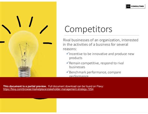 Stakeholder Management Strategy Ppt Slide Deck