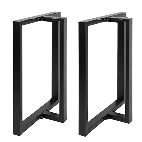 Buy HOMEKAYT Metal Table Legs X Heavy Duty T Shape Desk Legs Industrial Furniture Legs
