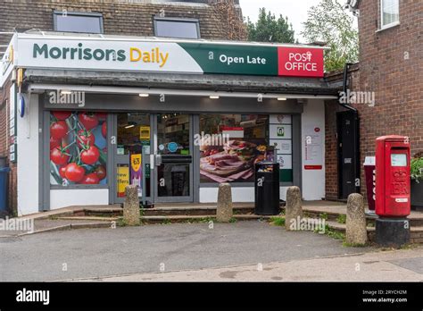 Morrisons Daily Convenience Store Or Corner Shop With A Post Office In