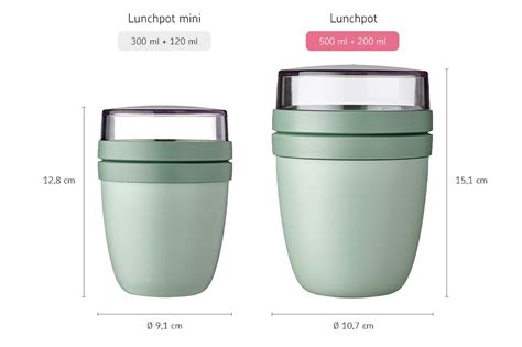 Mepal 107648041100 Lunchpot Ellipse Nordic Black Schäfer Küche