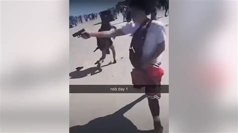Teen Sends Florida Spring Break Into Chaos After Pulling Gun On Beach Bodycam Video Mr Mehra