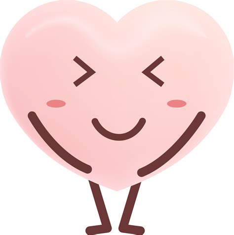 Love Cute Heart Cartoon Emoji 22730727 Png
