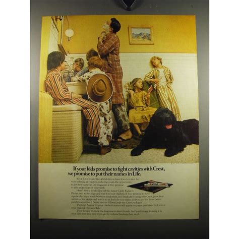 Crest Toothpaste Print Ad