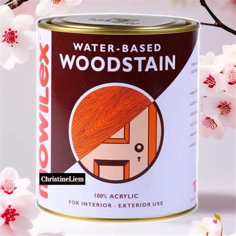Jual Cat Pelitur Kayu Mowilex Water Based 1 Liter Shopee Indonesia