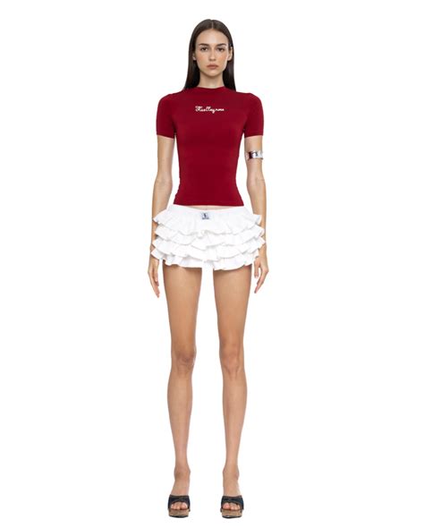 Ruffle Mini Skirt Huelleyrose