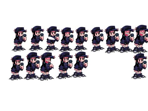Cassete Girl Sprite Sheet By Vskapi On Deviantart