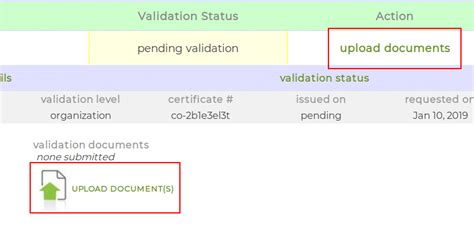 Your SSL Com Account Validations SSL Com