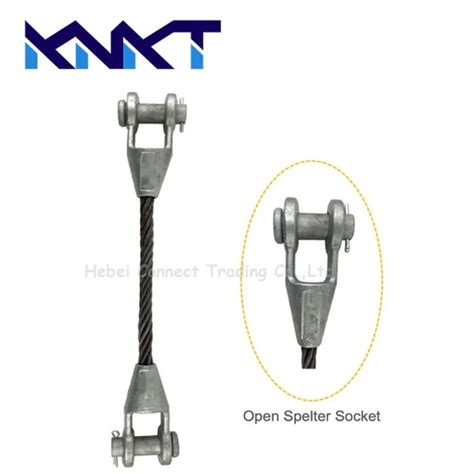 Open Spelter Socket Steel Wire Rope Sling Factory