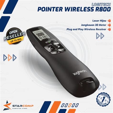 Promo Logitech R800 Wireless Pointer Persentasi Green Laser Cicil 0 3x Kab Sleman Starcomp Promo Logitech R800 Wireless Pointer Persentasi Green Laser Cicil 0 3x Kab Sleman Starcomp
