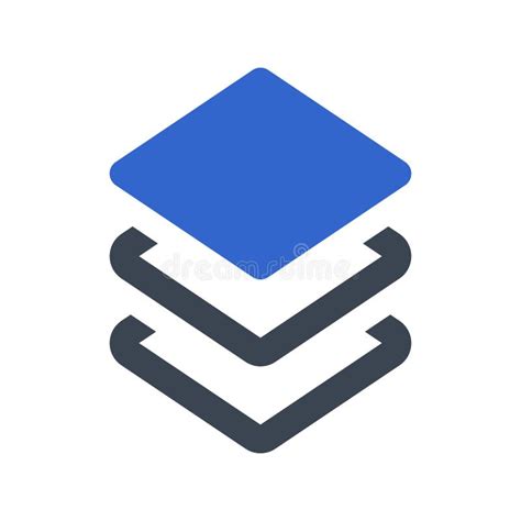 Layers Icon Vector For Graphic Design Logo Website Social Media Mobile App Ui Illustration