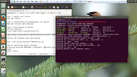 Sqlite Installation On Ubuntu 1504 Youtube