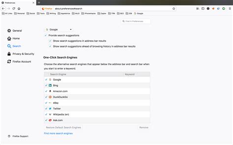 How To Add And Use Additional Search Engines In Firefox For Mac