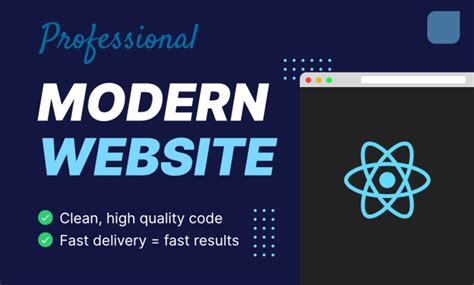Develop A Modern Website Using React Js By Tekkenthg Fiverr