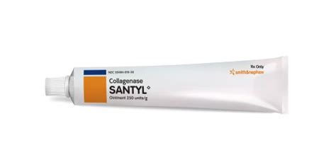 Collagenase Santyl Ointment Wound Debriding Agent