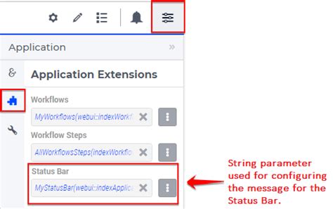 Status Bar WEBUI Documentation