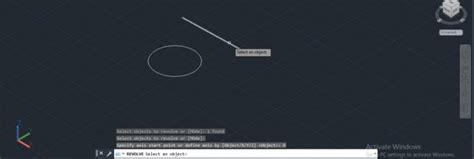 Revolve In Autocad Creating 3d Object Using Parameters Of Revolve