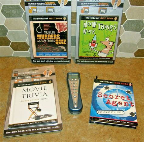 Intelliquest Quizmo Electronic Interactive Trivia Computer Quiz Wand