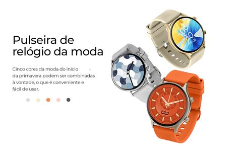 Smartwatch Relógio Inteligente 49mm Haiz My Watch 2 Fit HZ SM73E HAIZ