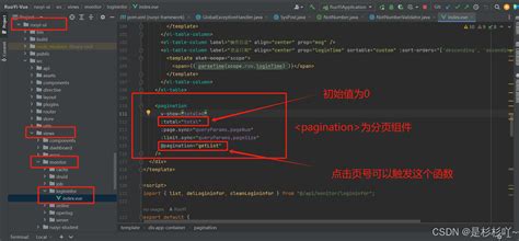 ruoyi vue的数据分页（pagination） vue pagination csdn博客