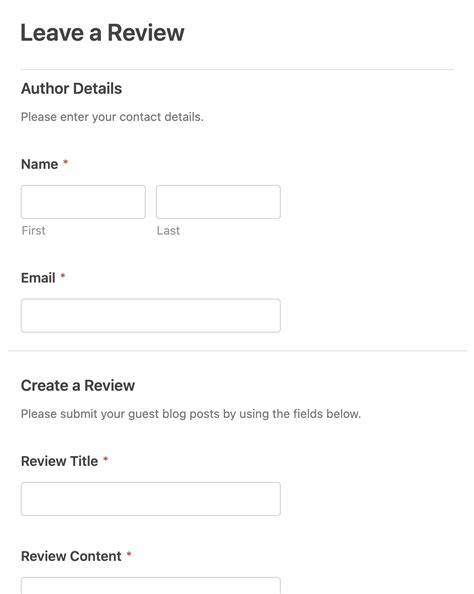 How To Make A Review Page In At Phillip Pusey Blog