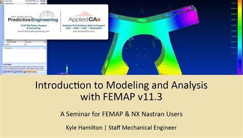 femap tutorial introduction to modeling and analysis