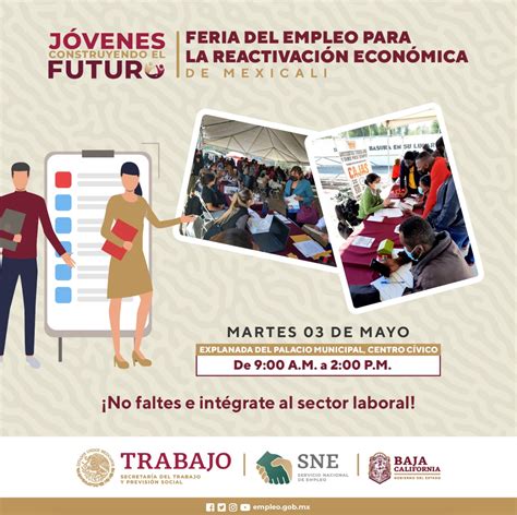 En Mexicali más de 3 mil vacantes de empleo para reactivar economía