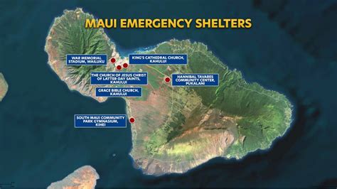 Maui Resources For Wildfire Survivors Include Shelters Internet And